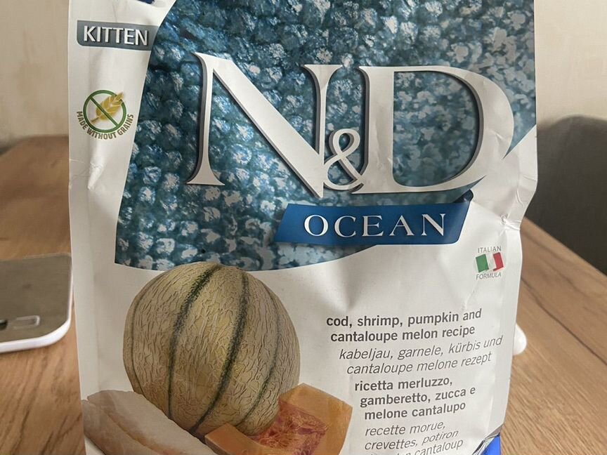 Farmina N&D Ocean Kitten корм для кошек