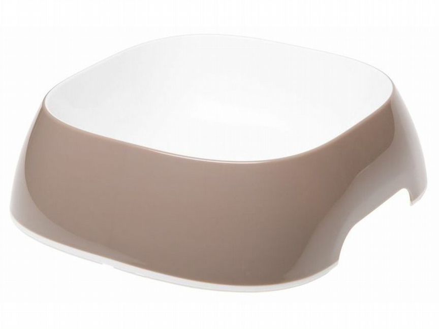 Ferplast миска пластиковая сизо-серая, 1,2 л