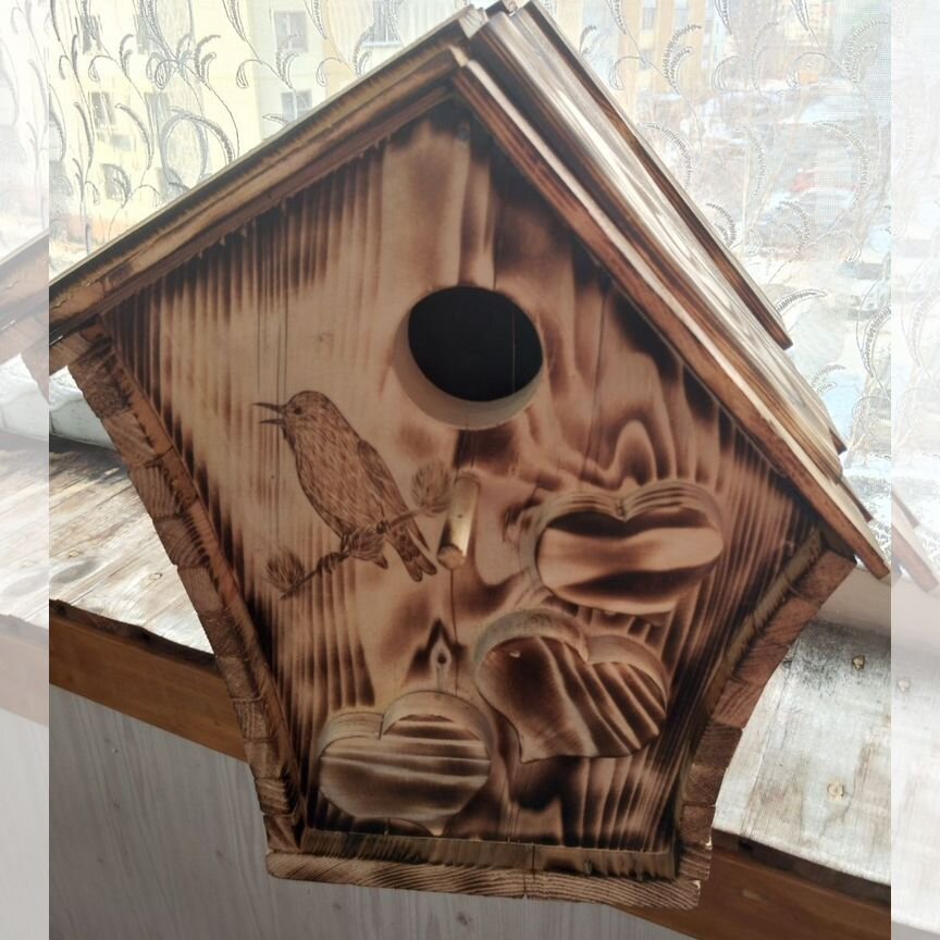 Скворечник деревянный
