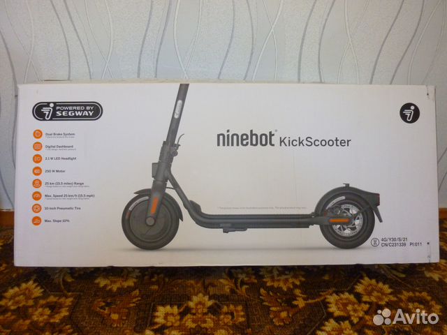 Самокат Ninebot by Segway KickScooter F25E купить в Нижнем Тагиле с ...