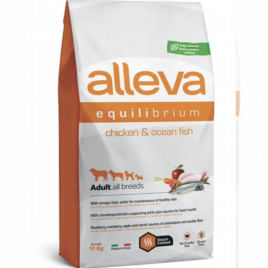 Alleva Equilibrium Mainten Chicken/Ocean Fish 12кг