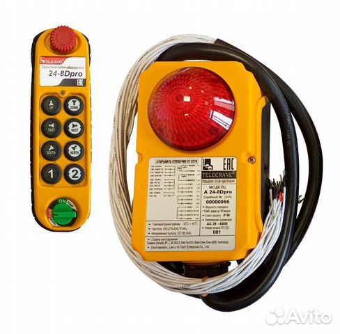 Промышленное радиоуправление TeleCrane A24-8Dpro купить в Уфе | Готовый бизнес и оборудование ...