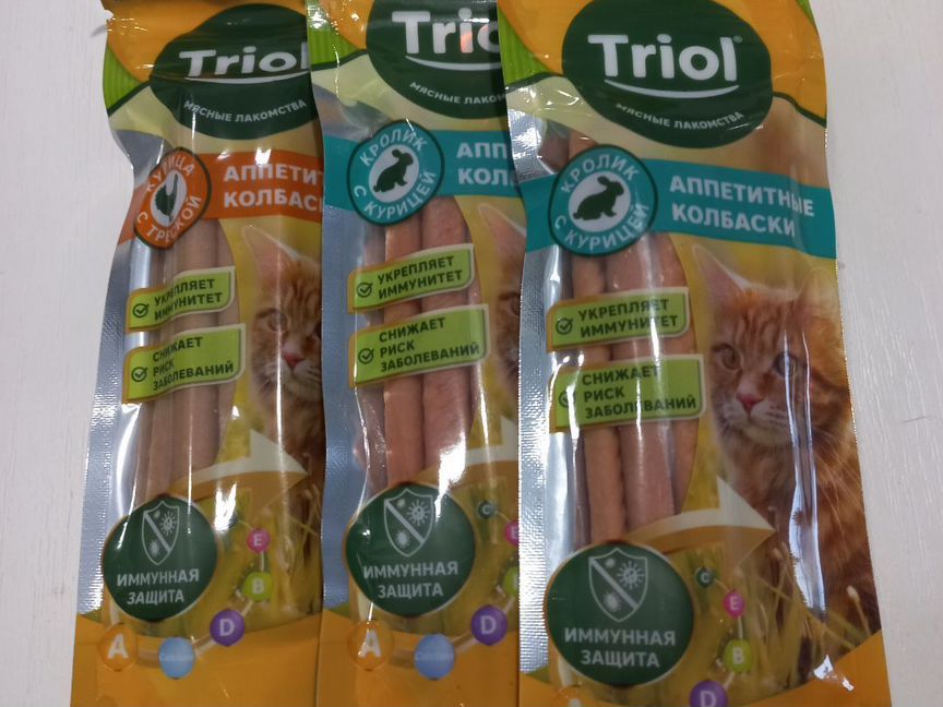 Лакомства для кошек Triol