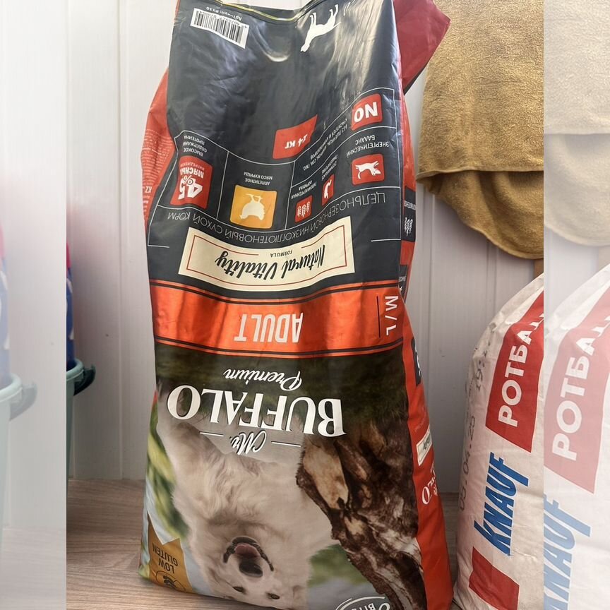 Корм для собак buffalo