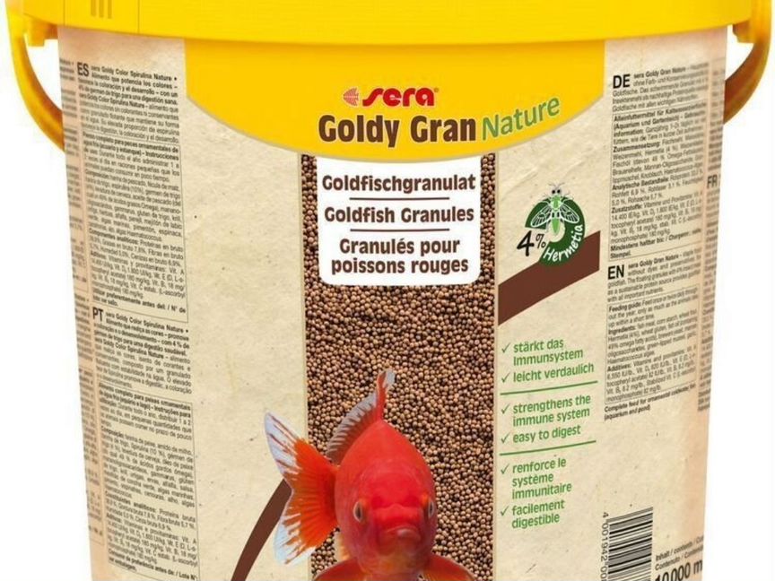 Корм для рыб sera goldy gran Nature