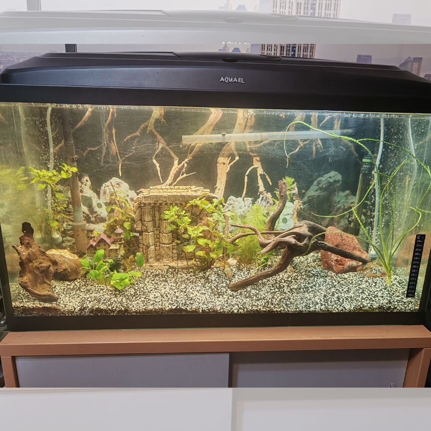 Аквариум с тумбой 120л