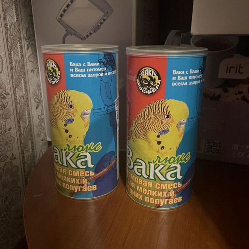 Новый корм вака для попугаев