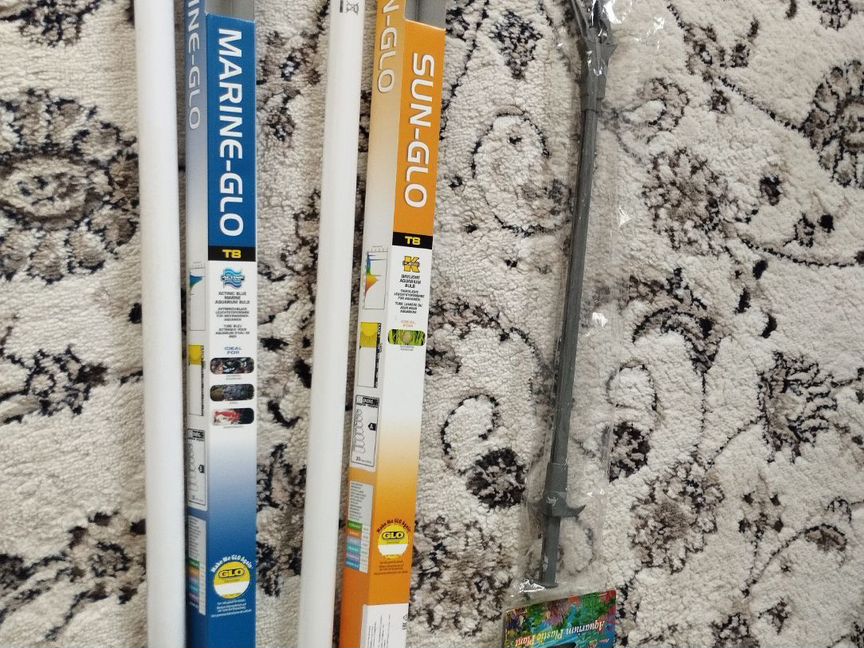 Лампы glo для аквариума