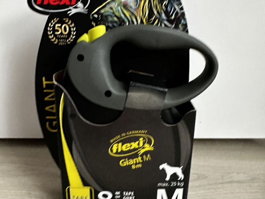 Рулетка поводок усиленный Flexi Giant 8 м