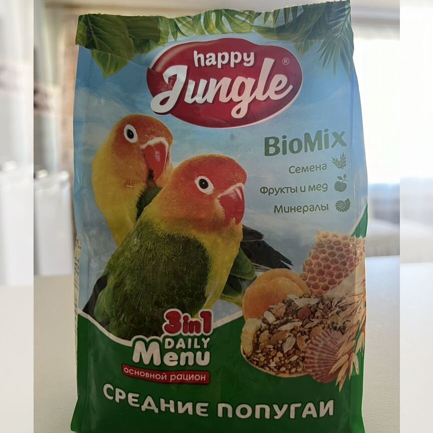 Корм для попугаев