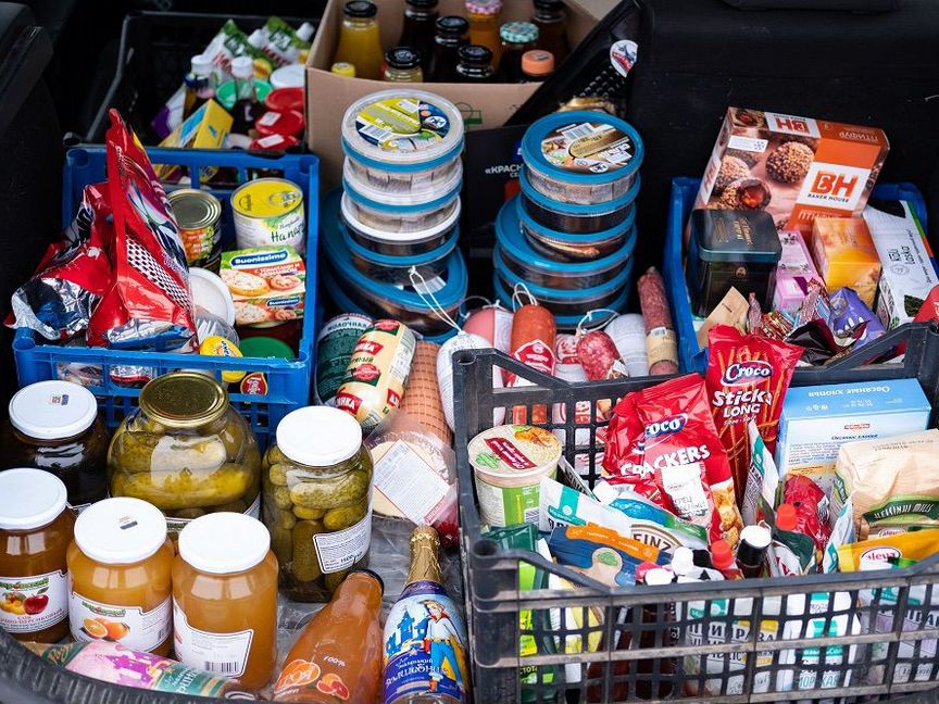 Списанные продукты на корм животным