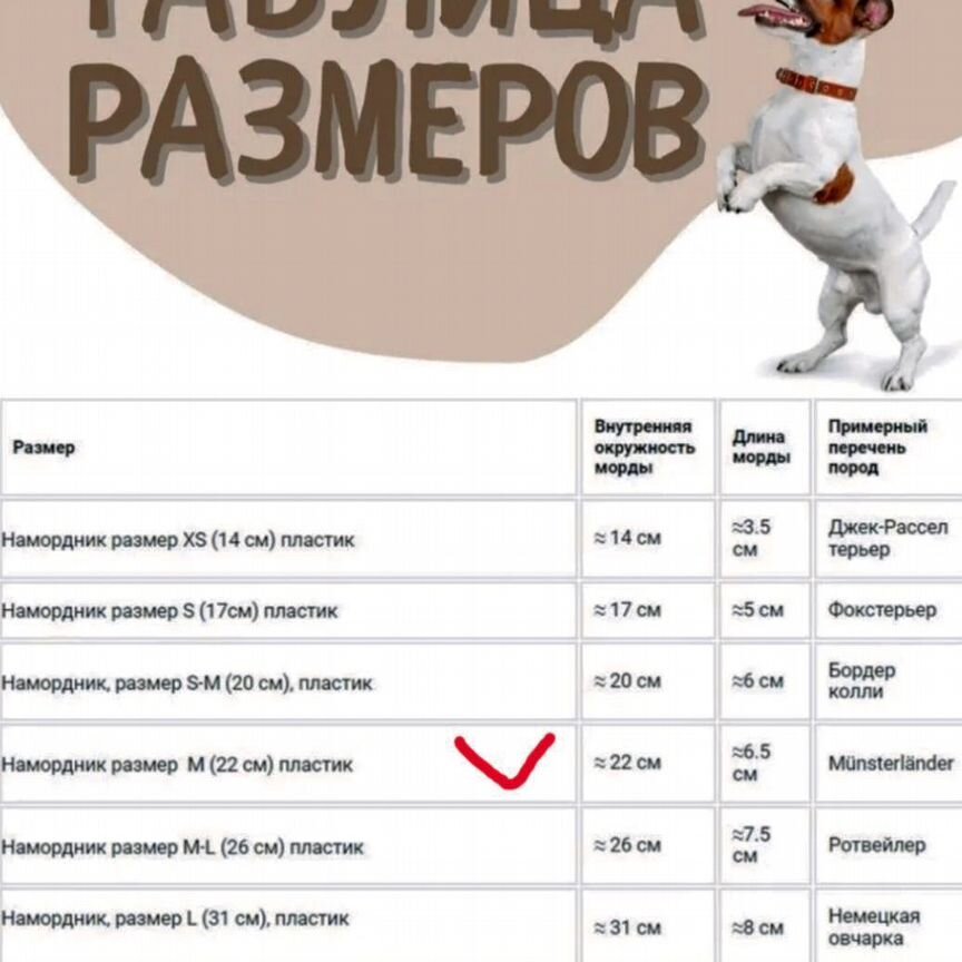 Намордник для средних собак