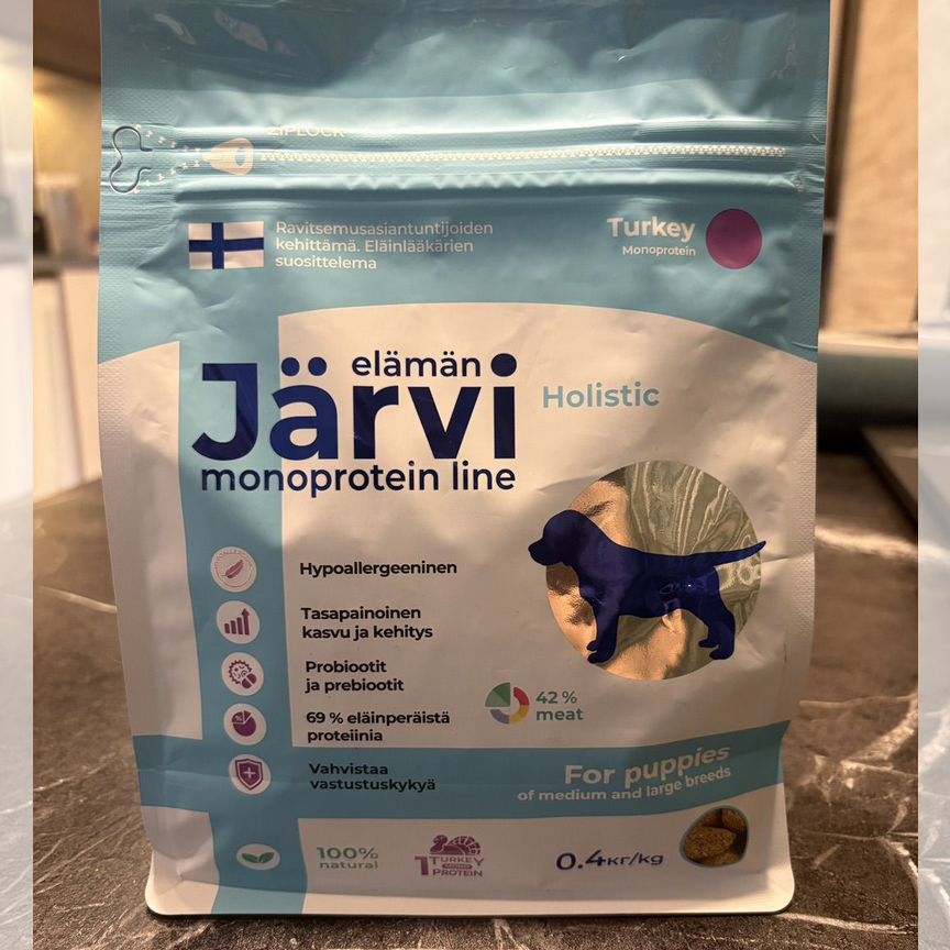 Корм для собак jarvi