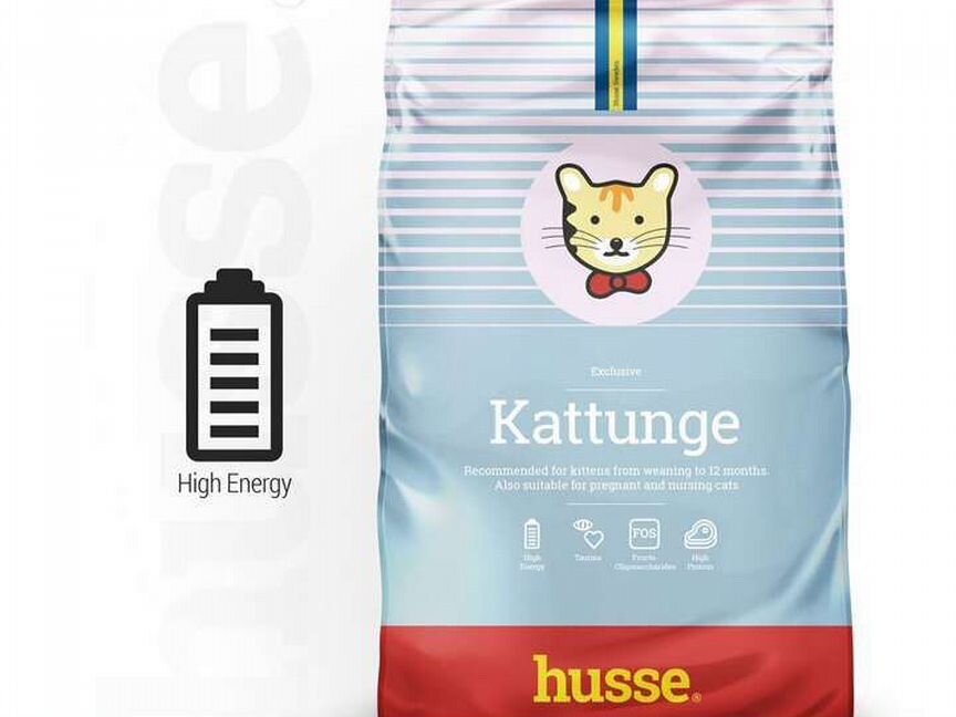 Корм для кошек husse Kattunge/Хуссе для котят