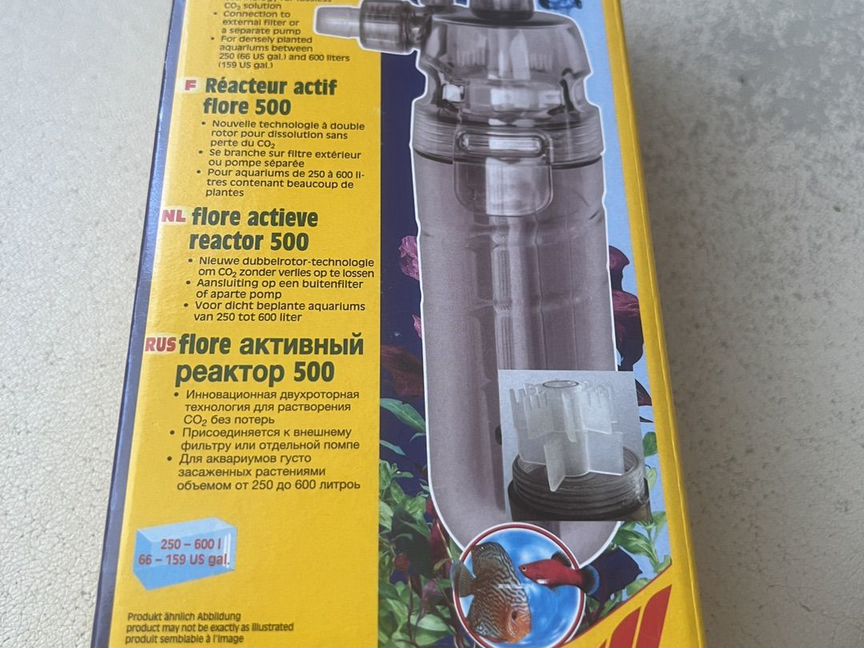 Sera Flore CO2 активный реактор 500