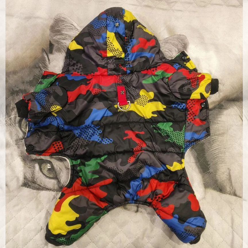 Зимняя тёплая куртка для собаки