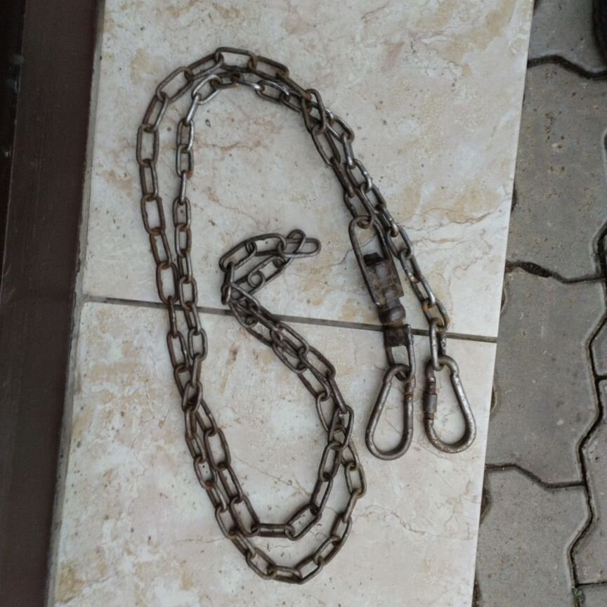 Поводок цепь для собаки