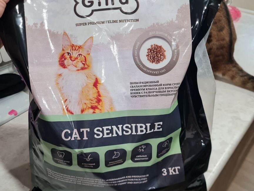 Сухой корм для кошек Gina