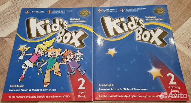 Kids box 2 Рupils Book -800р Activity book -700р новые учебники ОБЕ В БРОНИ... купить в Москве ...
