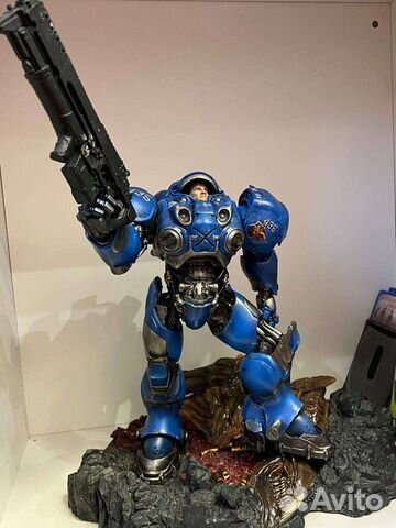 StarCraft 2 Tychus Statue 1/4 scale купить в Москве | Хобби и отдых | Авито