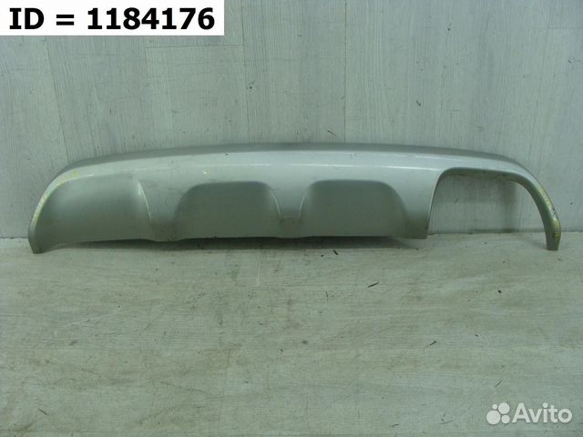 Накладка спойлера бампера задняя Kia Rio 4 2017 купить в Москве Hyundai ...