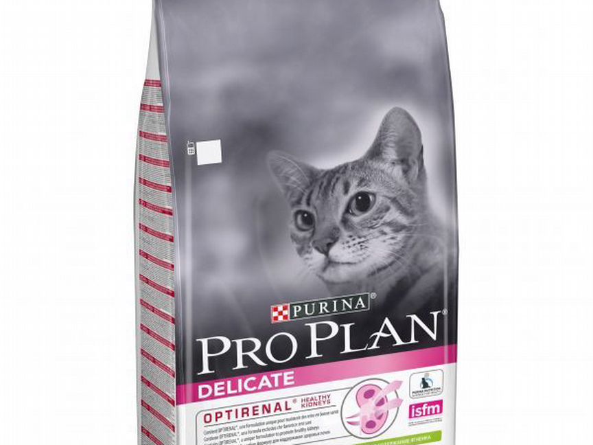 Сухой корм для кошек ProPlan Проплан ягненок 10 кг