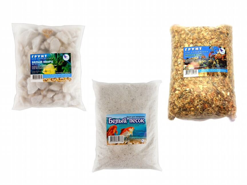 Грунты аквариумные