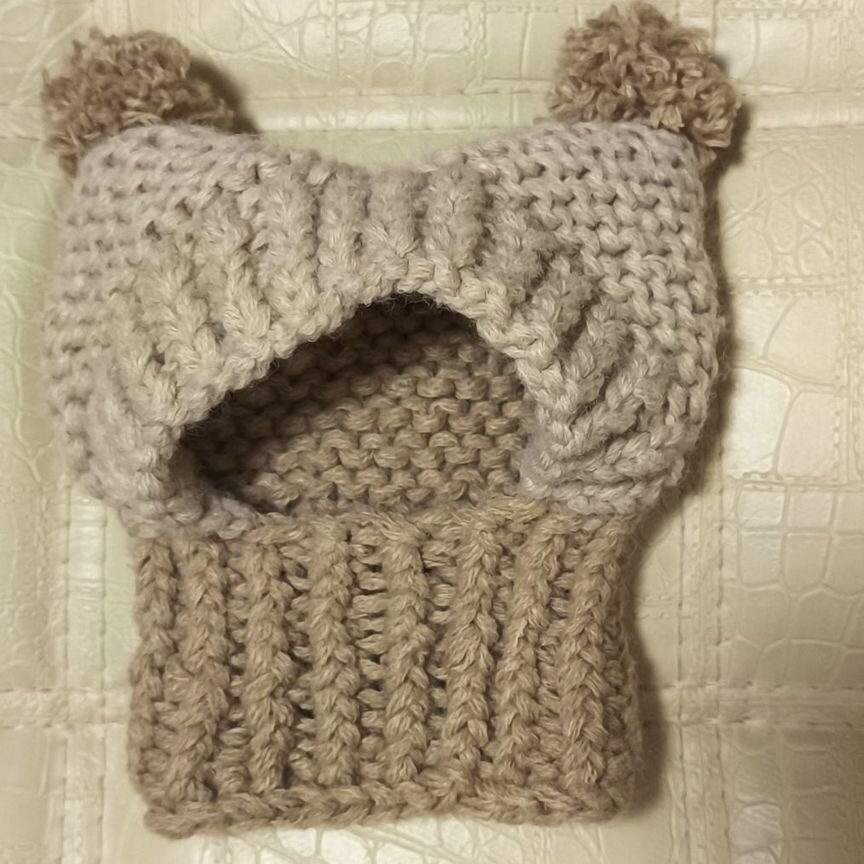 Шапка для собак мелких пород