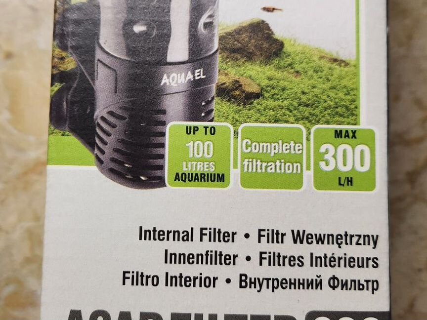 Фильтр для аквариума 100 литров asap filter 300