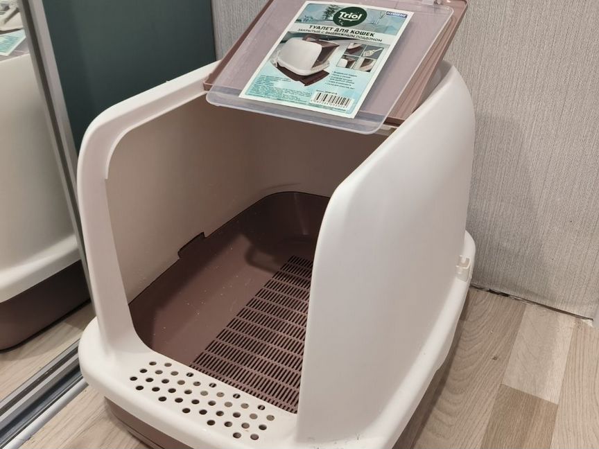 Туалет домик для кошек