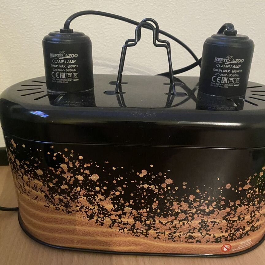 Светильник двойной для террариума