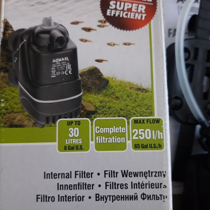 Фильтр-помпа, aquael FAN filter mikro plus