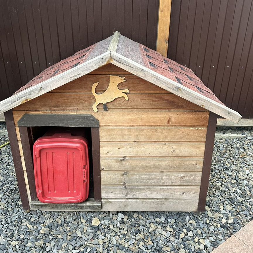 Будка для собаки с подогревом