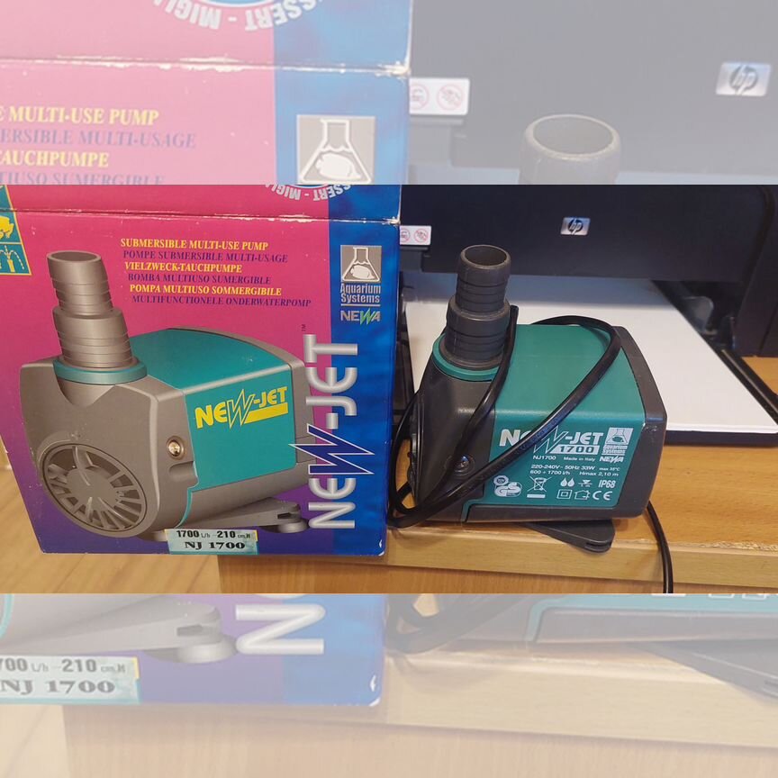 Помпа для аквариума New-Jet 1700