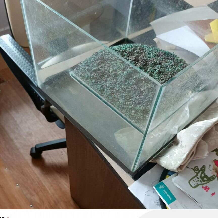 Аквариум для черепах и рыбок