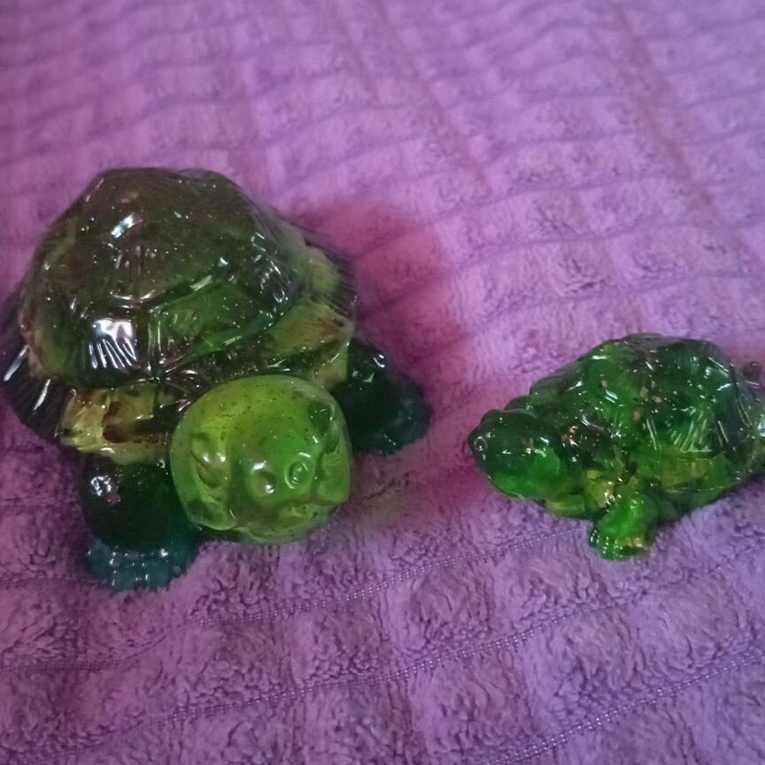 Аквариум. Черепаха. Украшения