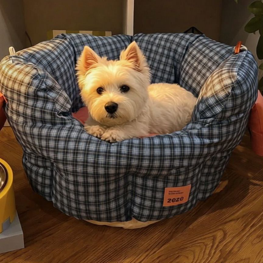 Автокресло-переноска для кошек и собак 2 в 1