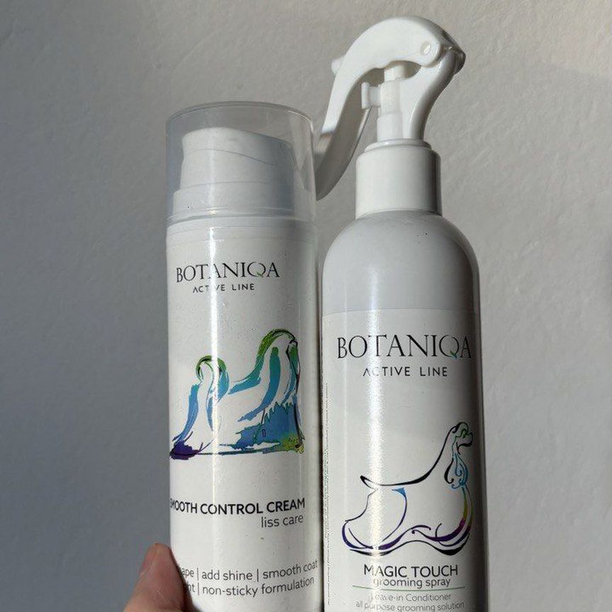 Косметика для собак botaniqa Active line Крем и Сп