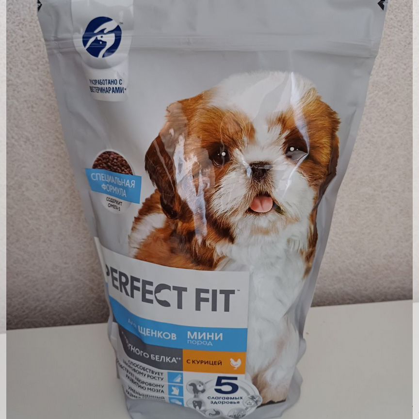 Cухой корм Perfect Fit с курицей для щенков 500 г