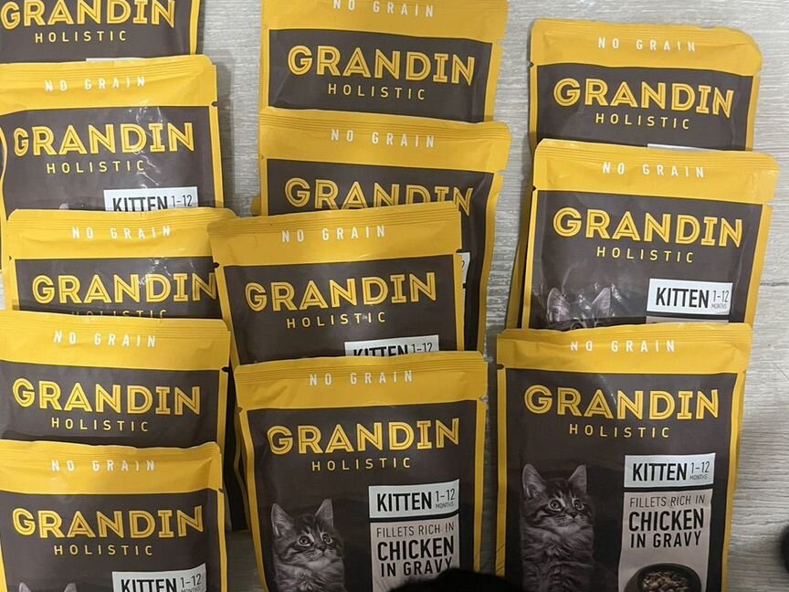 Grandin holistic корм влажный для котят