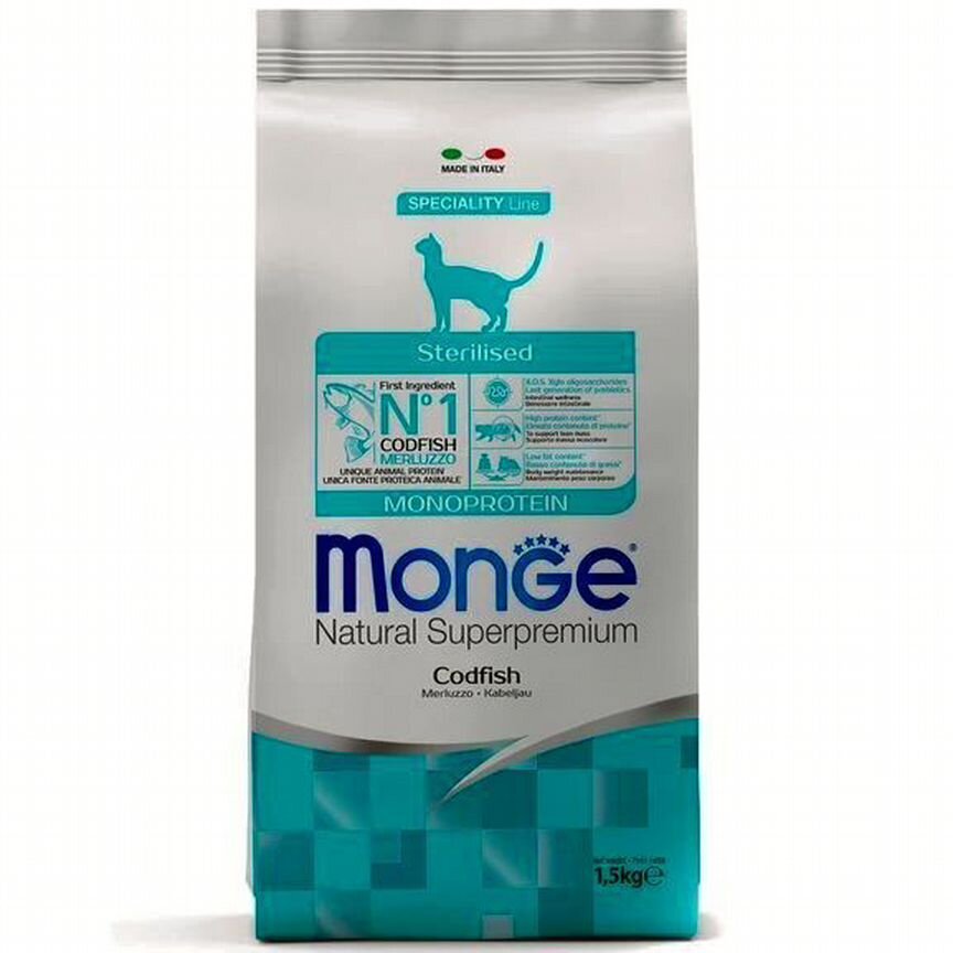 Monge Cat Speciality Line Monoprotein Sterilised