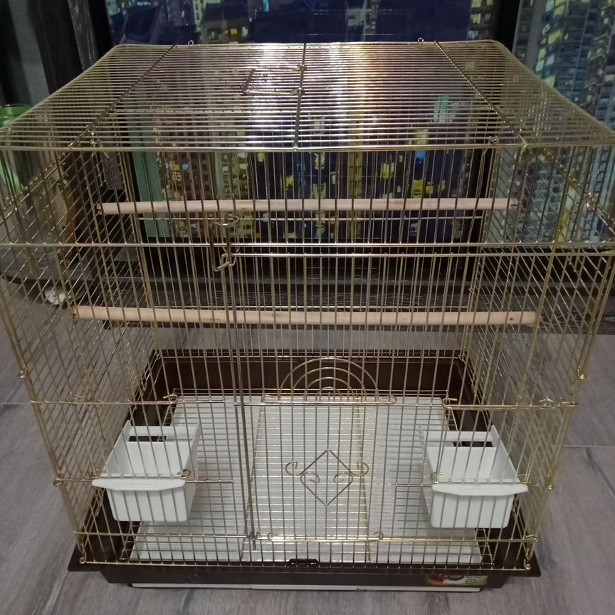 Клетка для волнистого попугая большая