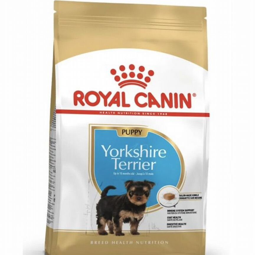 Корм для щенков йоркширского royal canin
