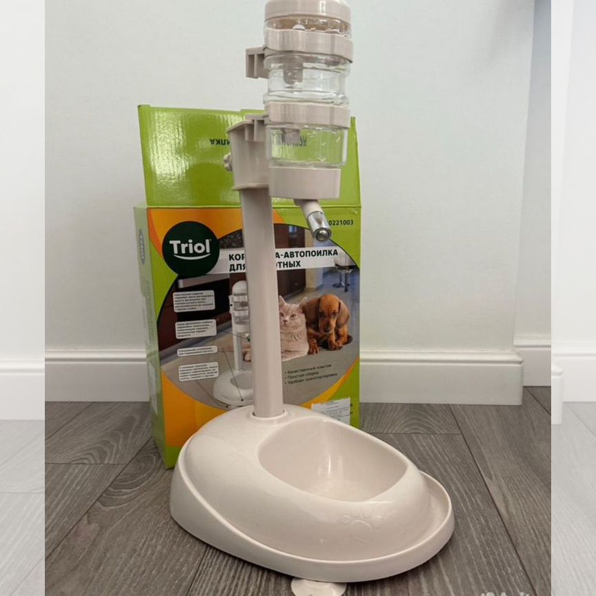 Поилка для собак(кошек)сухие усы