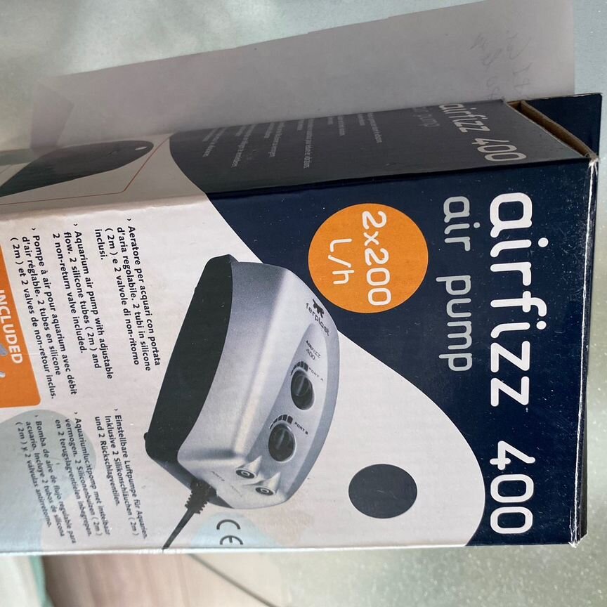 Компрессор для аквариума Ferplast airfizz 400