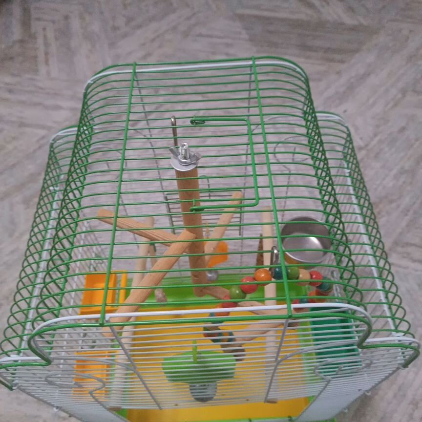 Клетка для волнистого попугая большая