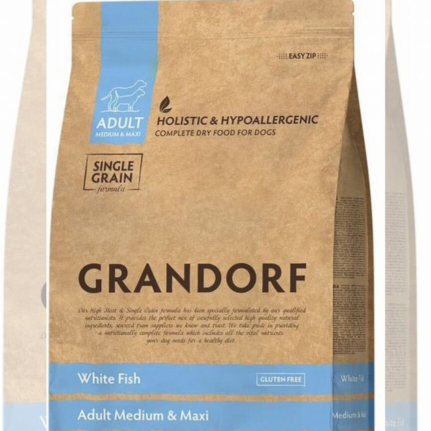 Корм для собак grandorf adult medium maxi