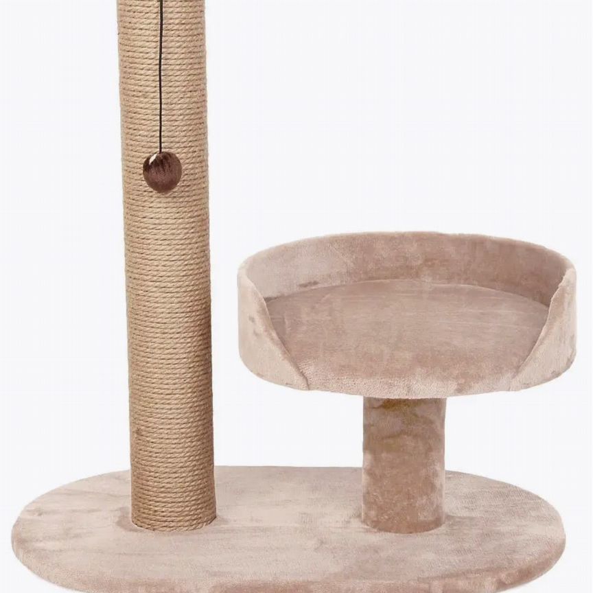 Когтеточка с лежанкой для кошек, б/у