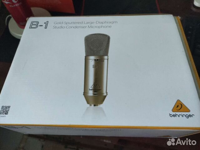 Студийный микрофон behringer b1 купить в Волгограде | Электроника | Авито