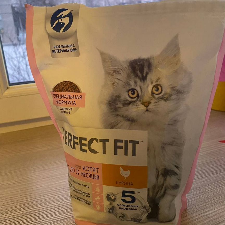 Сухой корм для котят perfect fit